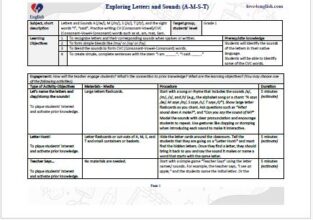 Exploring Letters and Sounds (A-M-S-T)